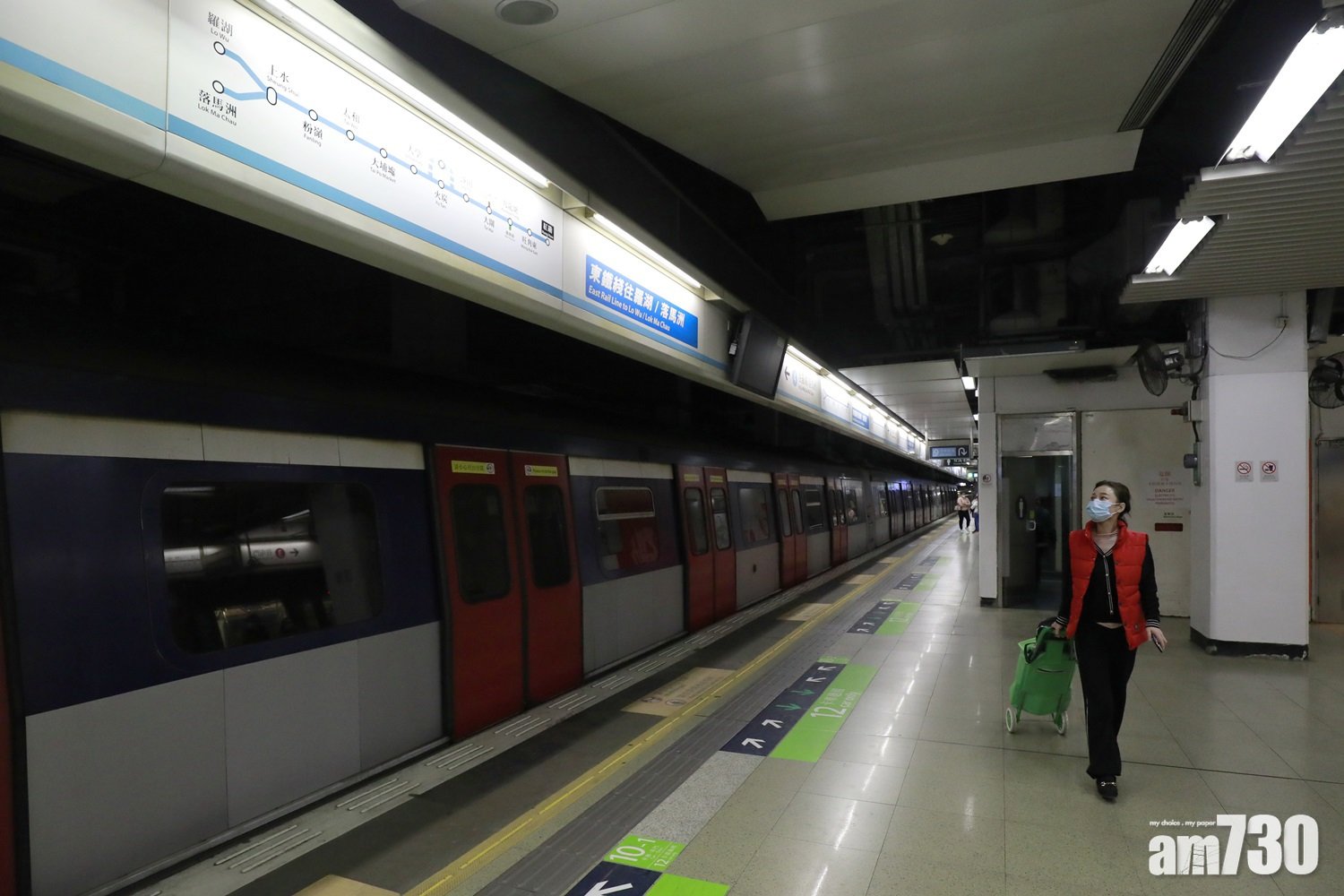 東鐵綫再度全日暫停旺角東至紅磡站列車服務 整體列車服務及車站運作大致暢順