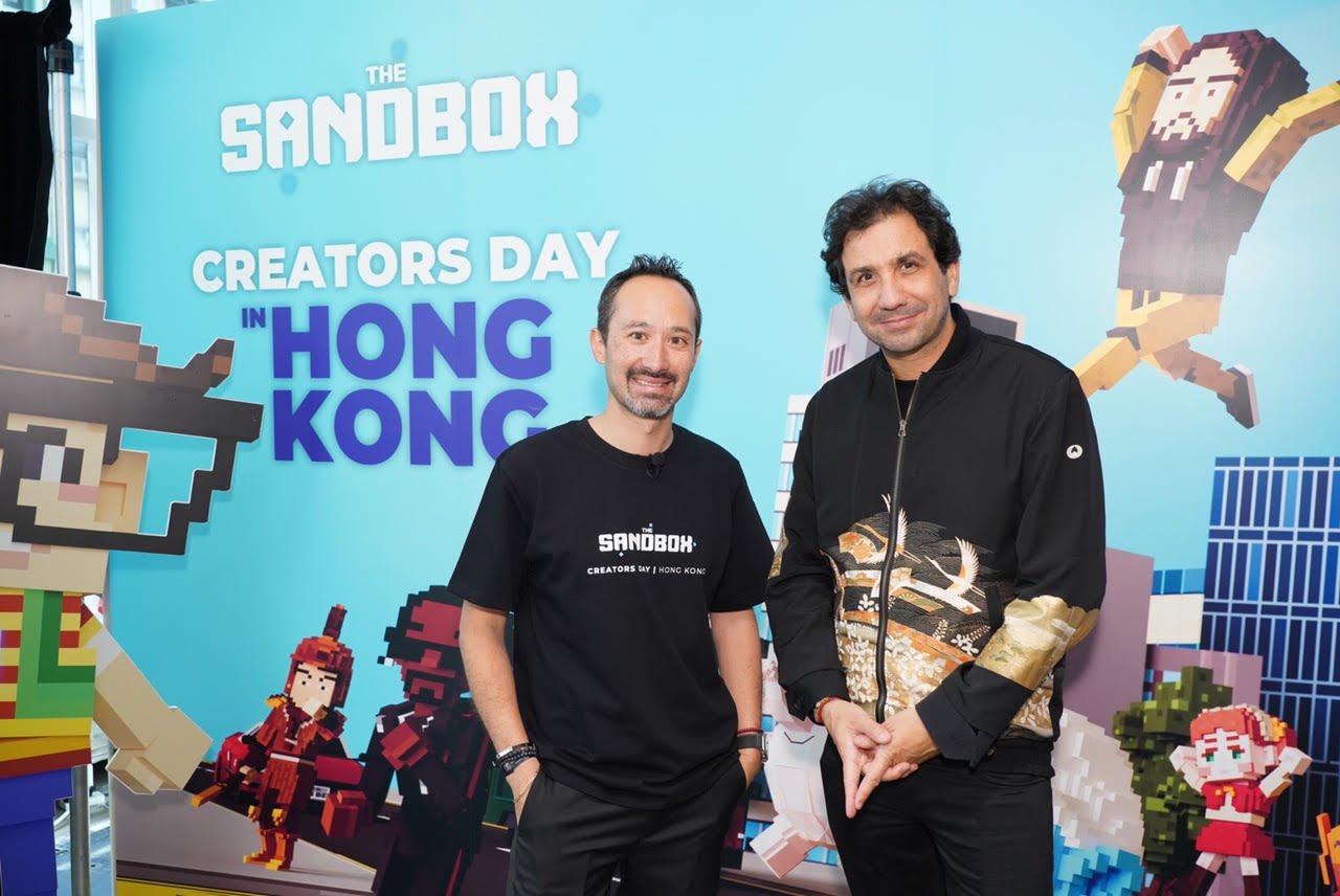 The Sandbox 在香港舉辦全球創作者日 開放平臺並推出 1 億 SAND 幣基金